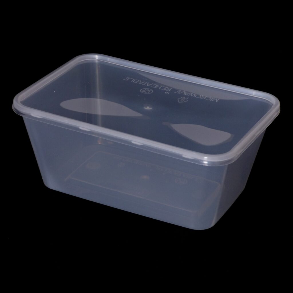 1000cc Rectangular Food Container (250 sets) - YES Group UK